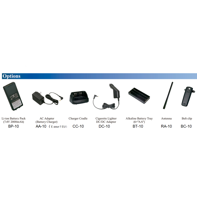 AOR AR-DV-10 Accessoire Radio | Phonicom Suisse